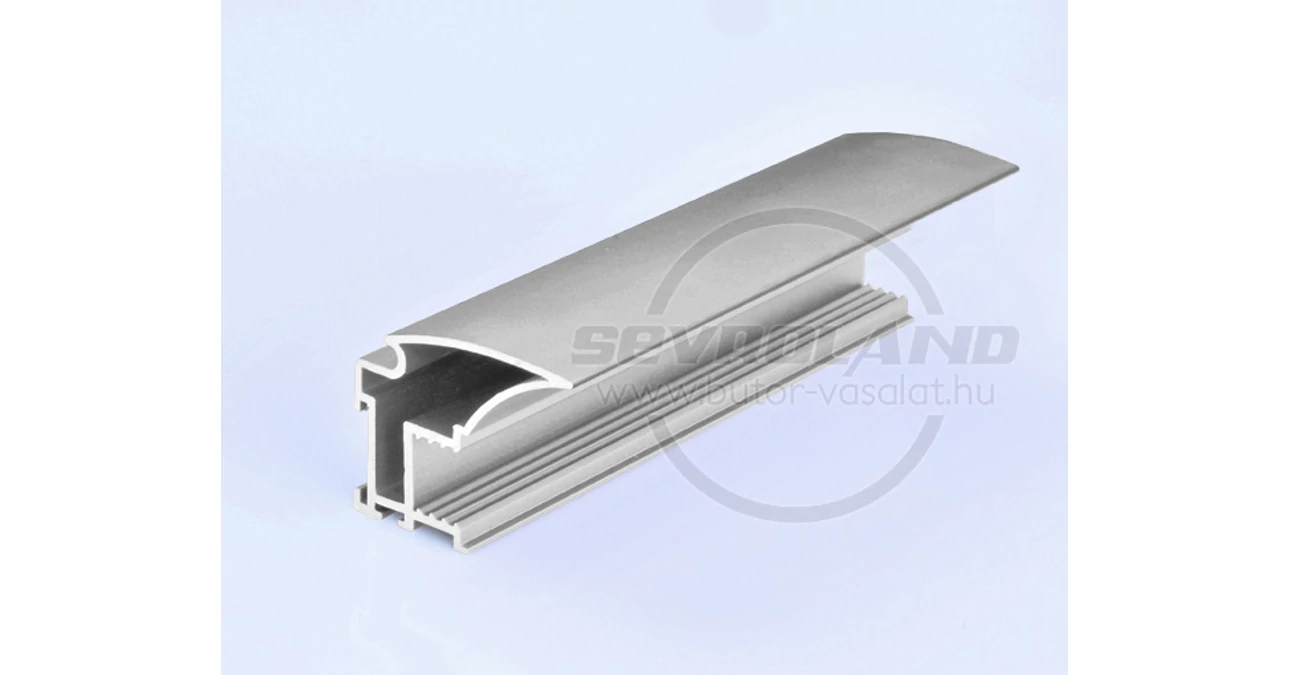 Sevroll Fox fogó profil 2,7 m ezüst - Fogó/keret profilok